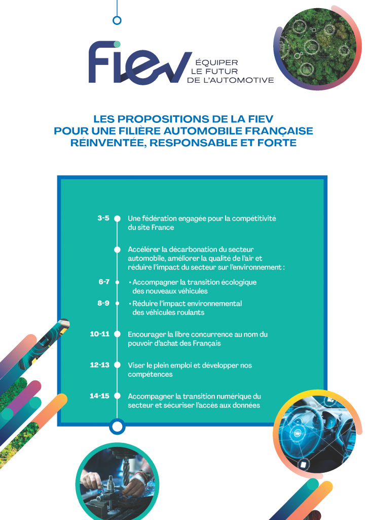 Les propositions de la FIEV pour une filière automobile française ...
